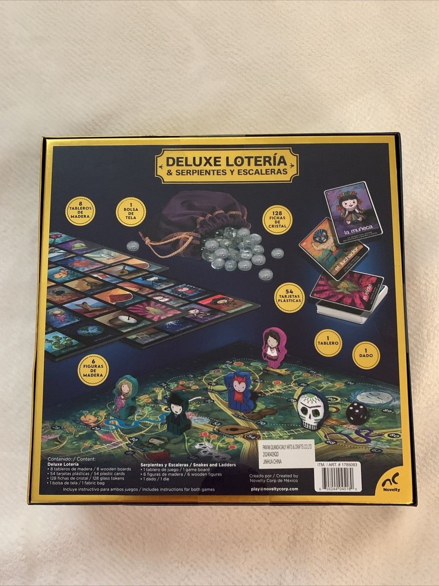 Mexican Loteria Snakes And Ladders With Loter??a Classic Mexican Board ...