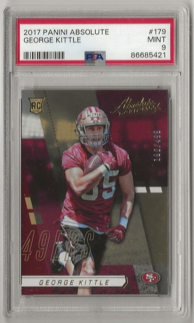 2017 Panini Absolute - Rookie #179 George Kittle /499 (RC) for sale ...