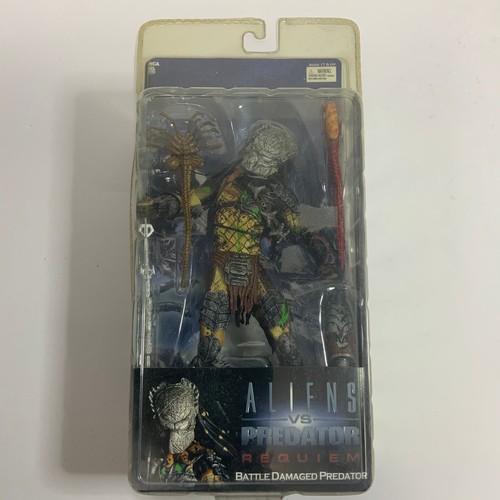 RARE Neca - Battle damaged Predator - Alien Vs Predator Requiem 7 ...