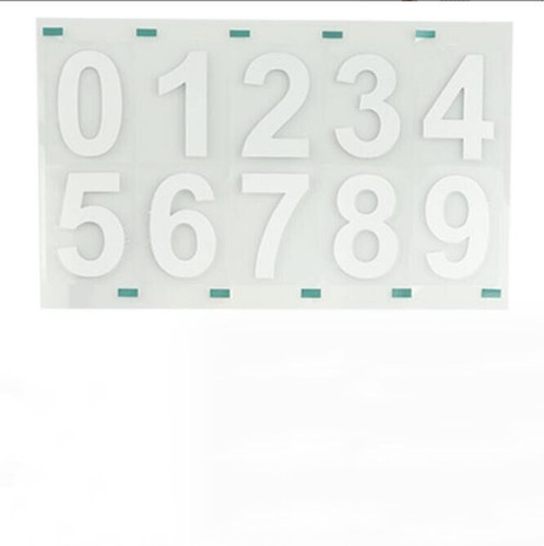 2024 NEW License Plate Number Reflective Invisible Digital Sticker US ...