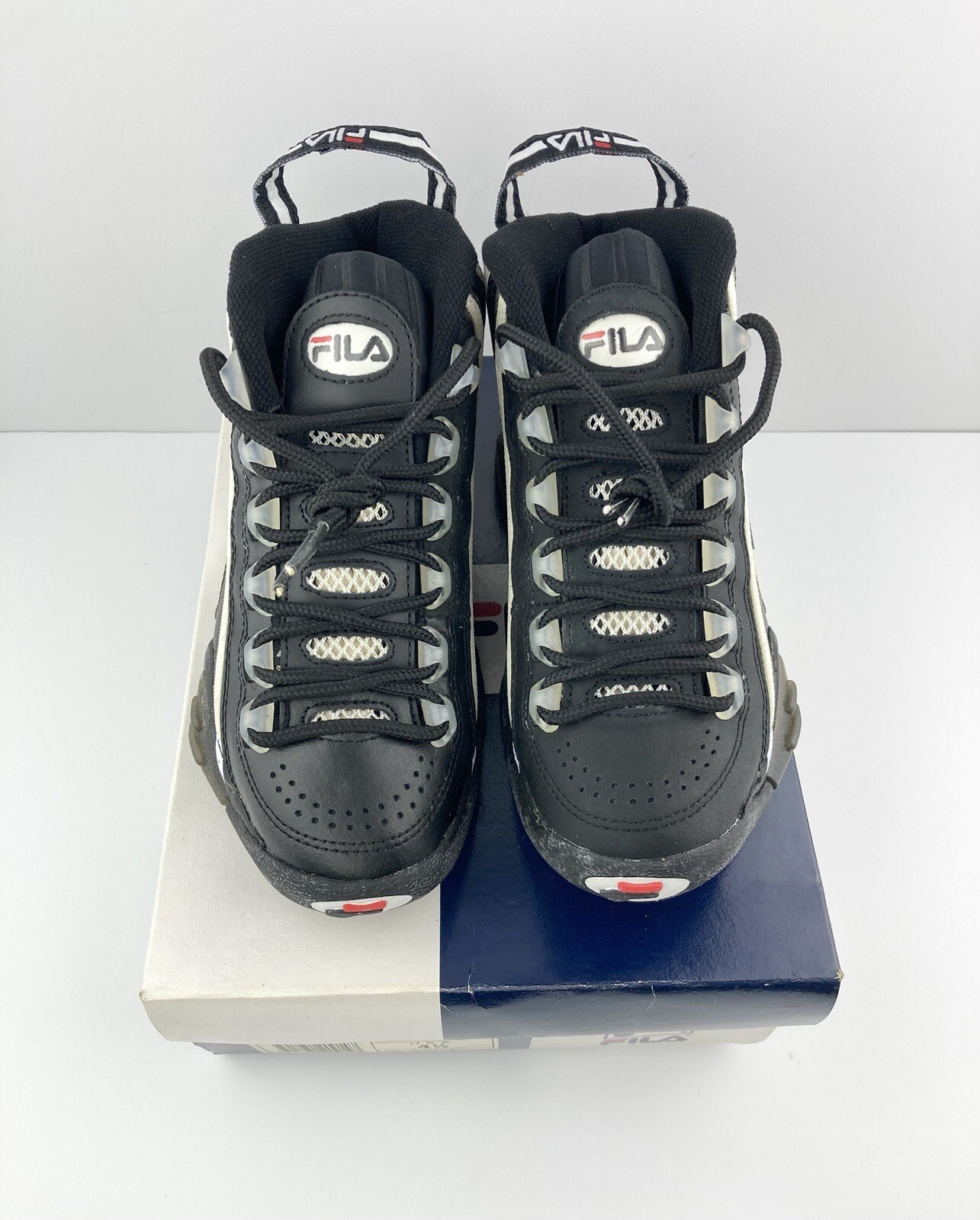 RARE! New/Old Stock 1996 Fila Stack 2 Jerry Stackhouse OG Leather ...
