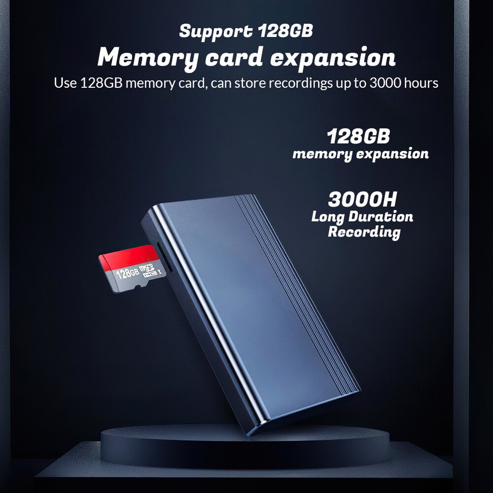 Spy Digital Voice Activated Mini Sound Audio Recorder Dictaphone ...