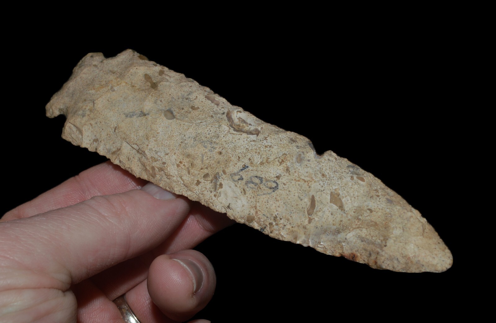 HEMPHILL CLAY CO MISSOURI AUTHENTIC INDIAN ARROWHEAD ARTIFACT ...
