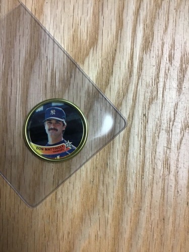 1989 Topps Don Mattingly New York Yankees Gold Coin | eBay