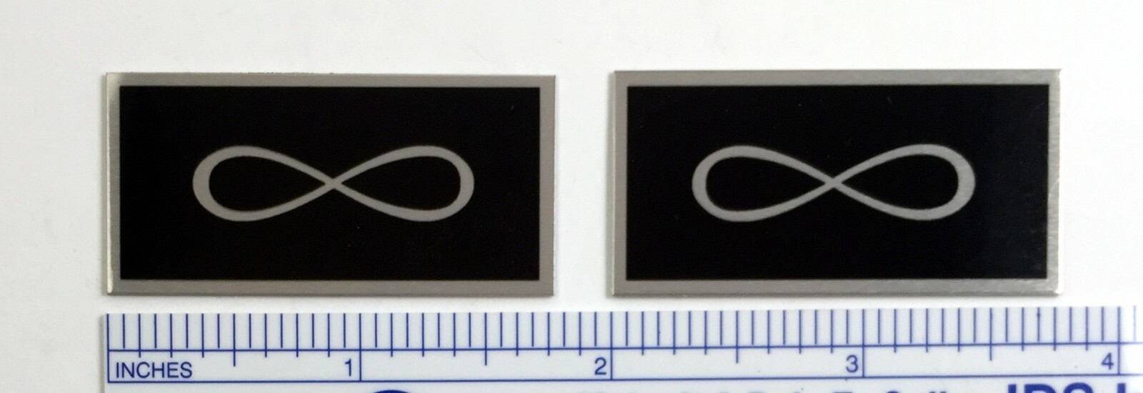 Infinity Speaker Badge Logo Custom Made Aluminum | eBay