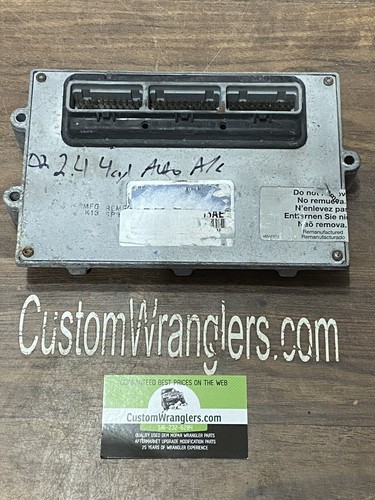 Jeep Wrangler TJ 02 Engine Computer ECU ECM 2.5L Auto 2002 4cyl | eBay