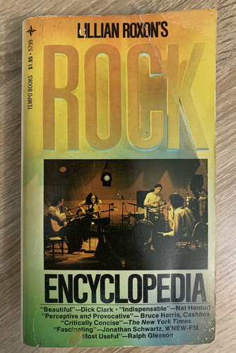Lillian Roxon's Rock Encyclopedia 1974 Paperback Beatles Rolling Stones ...