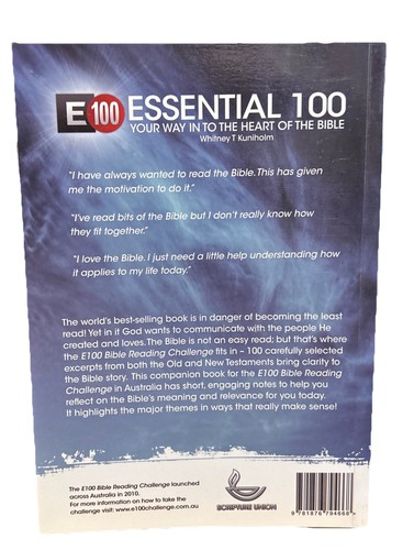 E100 Essential 100 Your Way in to the Heart of the Bible Whitney T ...