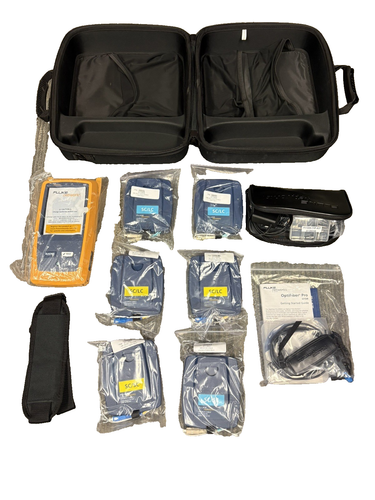 FLUKE NETWORKS OptiFiber Pro OTDR KIT W/ QUAD OTDR MODULE | eBay
