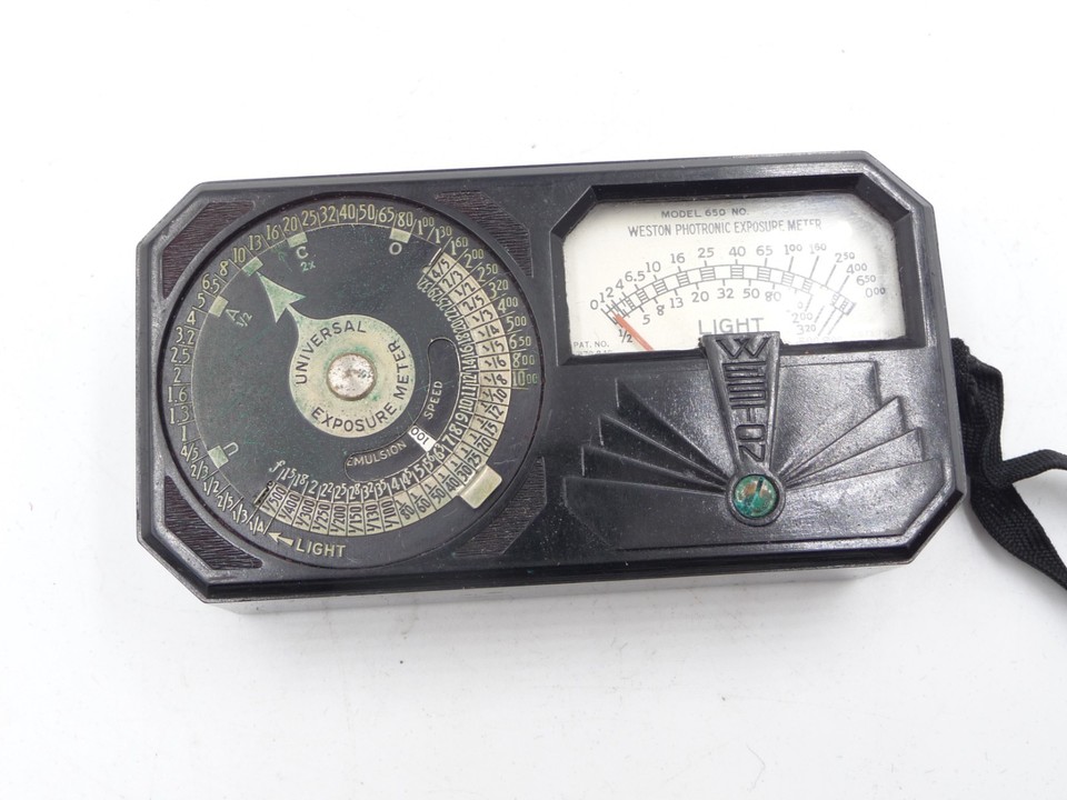 Weston Photronic Exposure Meter Model 650 | eBay