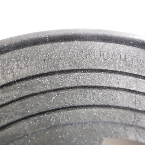 2 Pack NDS 12" Catch Basin Universal Adapter with 1890 Inserted 1 Plug ...