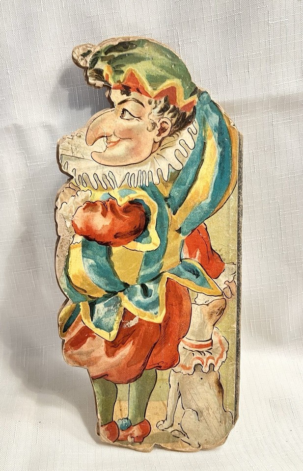1894 Mr. Punch And His Tricks Antique Vintage Children’s Book - Germany ...