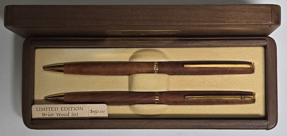 1976 New In Box Hallmark Vintage Briarwood Pen Ltd Edition Gold ...