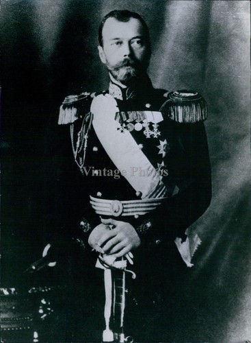 1964 Tsar Nicholas Ii Shot Russian Revolution Abdicate Throne 6X8 ...