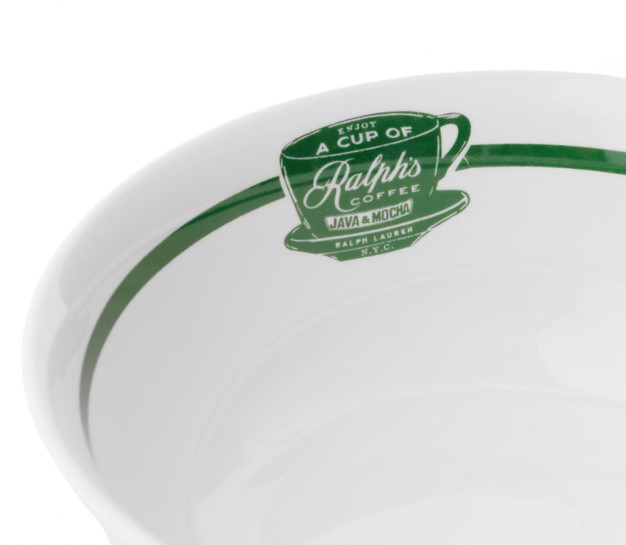 New Ralph Lauren Ralph's Coffee NYC Excl. Porcelain Bowl Gift Set (Set ...