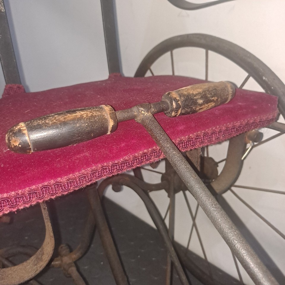Antique 19th c. Victorian Velocipede Tricycle Child’s BIKE, 1880s-1900s ...