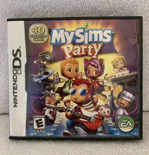 My Sims Party Nintendo DS Case Only With Instruction Booklet Excellent ...