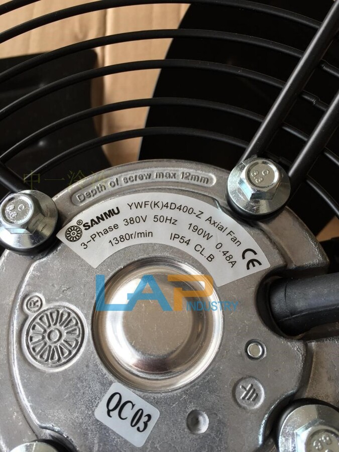 For SANMU rotor cooling fan YWF (K) 4D400-Z 380V freezer condenser ...
