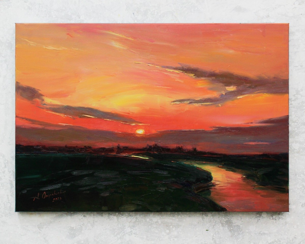 Impressionism Sunset