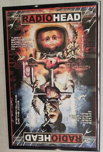RadioHead 2003 Concert Poster 11 X 17 Framed | eBay