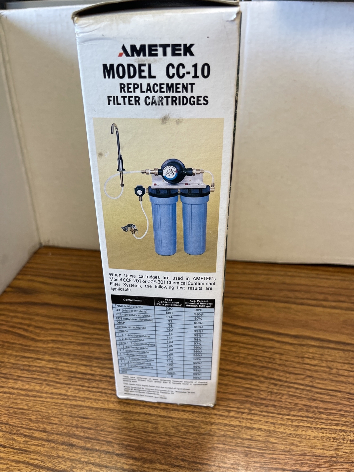 Ametek model CC-10 Water Filter Replacment Cartridge 2 | eBay