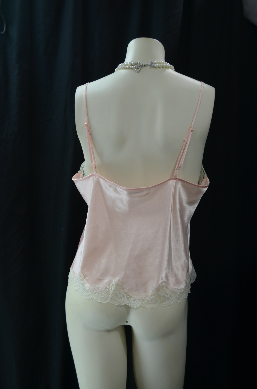 VICTORIA'S SECRET Nightie Cami Sexy teddie teddy lace satin cami short ...