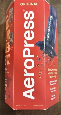 Aeropress Portable Coffee & Espresso Press Maker NEW Open Box | eBay