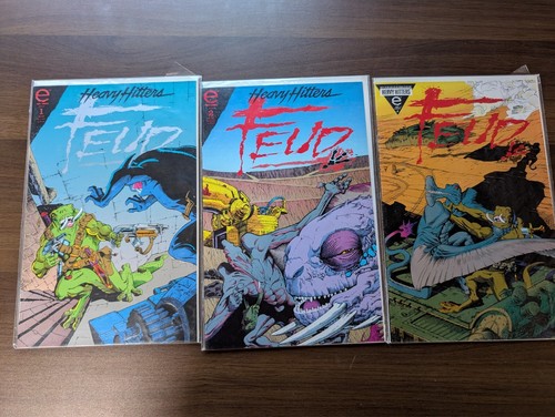Heavy Hitters Feud 1 2 4 - Epic Comics Lot Of 3 | eBay