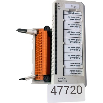 ABB 3BSE038726R1 TU833 Erweitertes Modul Basiseinheit AI830A 8ch RTD | eBay