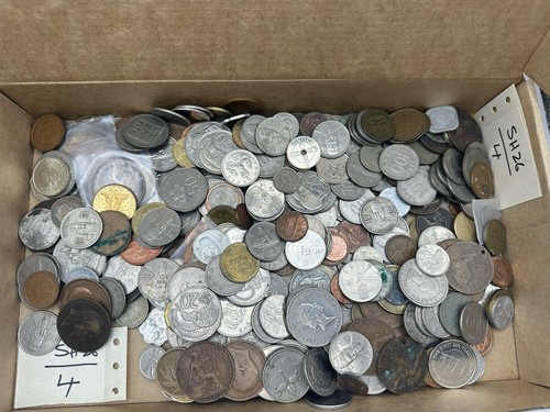 BULK LOT MIXED WORLD COINS 2Kg (Sh26/4) | eBay Australia