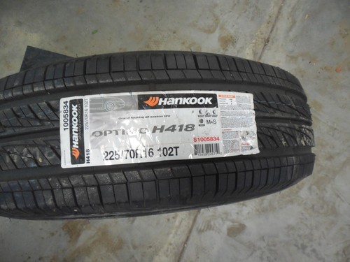 Hankook Optimo H418 Tire 225/70 R16 Date Year 2014 | eBay
