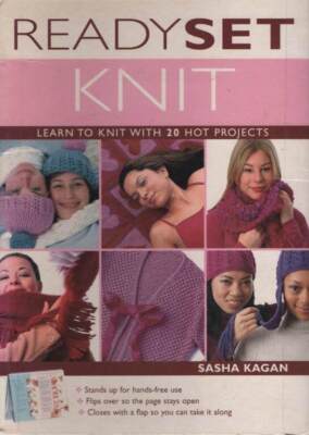 READY SET KNIT LEARN TO KNIT WITH 20 HOT PROJECTS | eBay