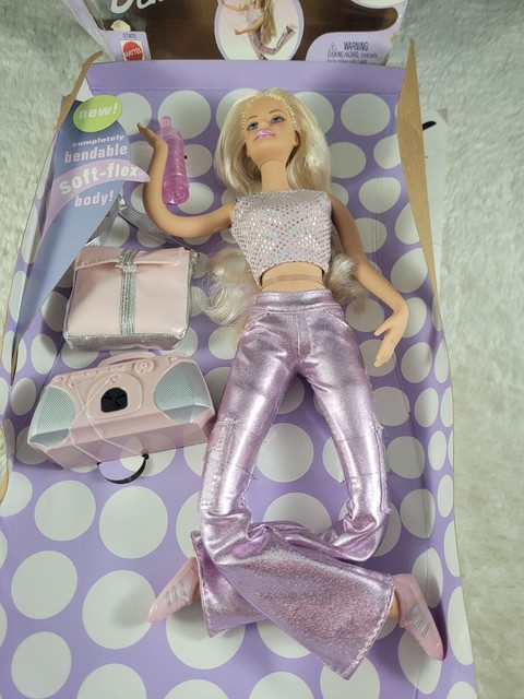Barbie Dance 'n Flex Doll Bendable Body Mattel & Ages 3 and up 2002 for ...