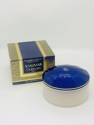 SHALIMAR GUERLAIN Perfumed Dusting Powder 4.4oz 125g Vintage Pour De ...