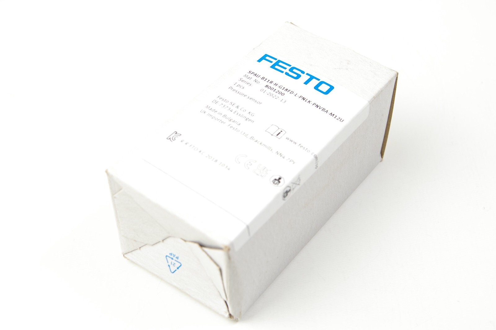 Festo SPAU-B11R-H-G18FD-L-PNLK-PNVBA-M12U 8001200 | eBay