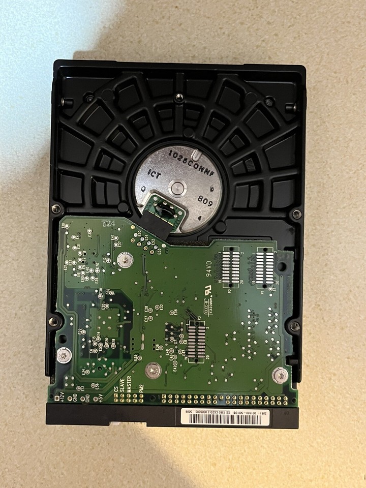 Lot of 4 Western Digital & Seagate 8–10GB IDE 3.5" Desktop Computer ...