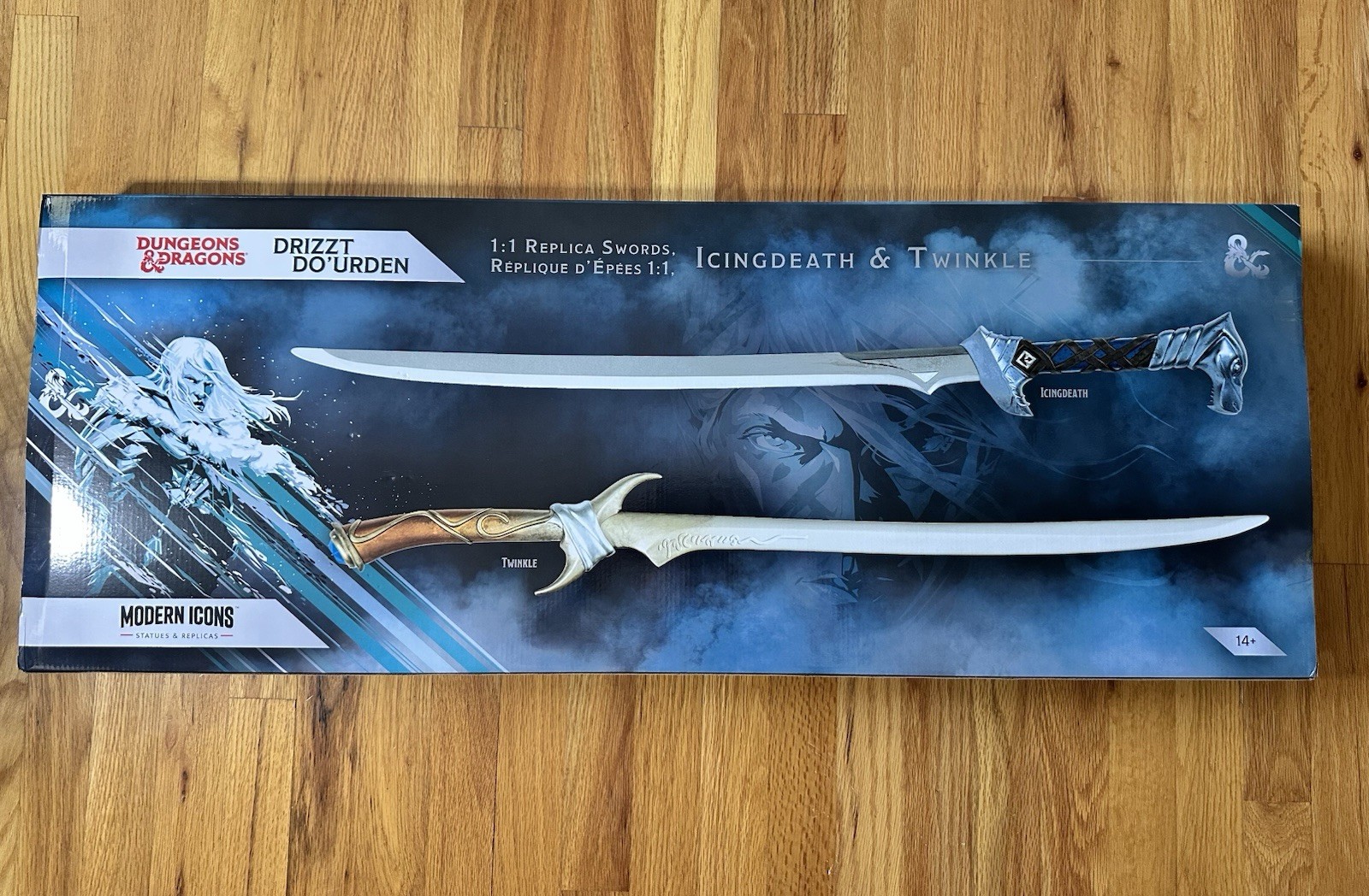 Modern Icons Icingdeath & Twinkle 1:1 Replica Swords of Drizzt Do'Urden ...