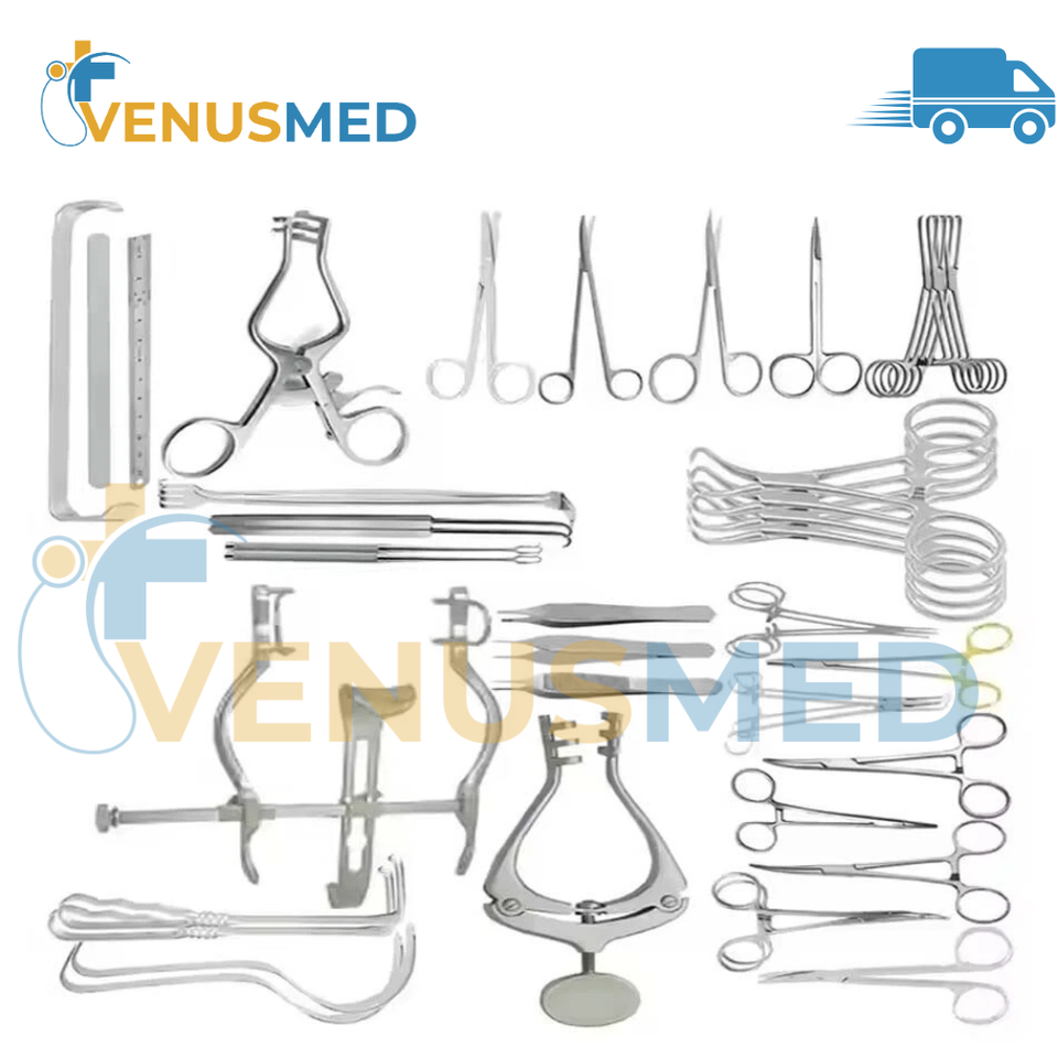 Pediatric Laparotomy Instruments 51 Pcs Set Surgical Medical ...