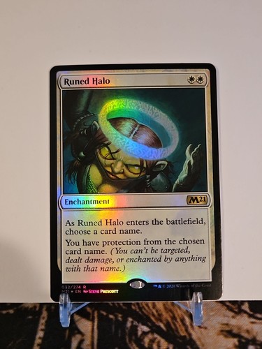 Runed Halo Core Set 2021 Foil Magic MTG #32 | eBay