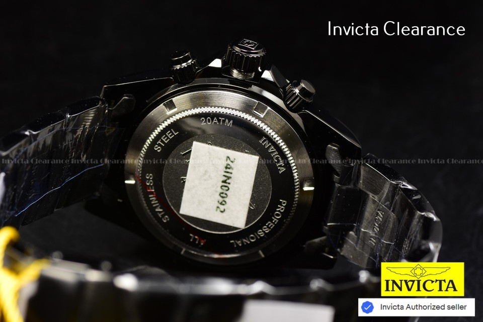 Invicta Speedway Roulette Casino Chronograph GMT Green Dial Watch 44645 ...