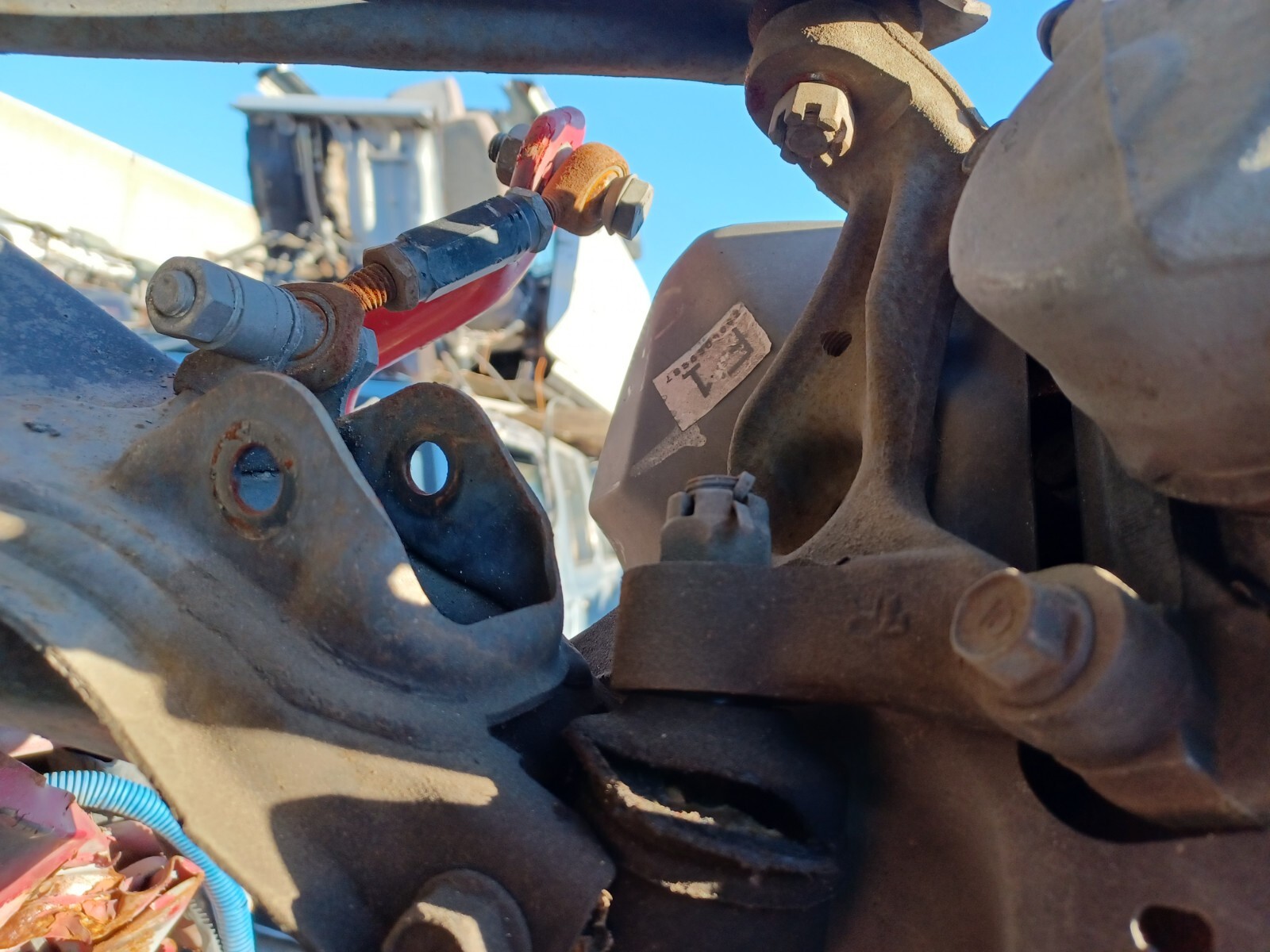 90-93 Mazda Miata Mx-5 OEM front right side steering knuckle spindle ...