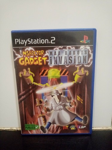 Inspector Gadget Mad Robots Invasion Ps2 Playstation Sony Fr | eBay