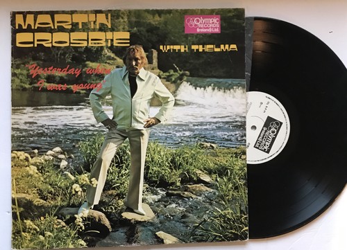 Martin Crosbie with Thelma Vinyl Record LP Ireland Not on Spotify VG | eBay