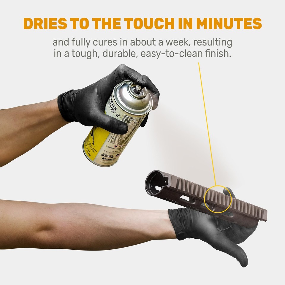 Brownells Aluma-Hyde II Epoxy Based Firearm Finish Spray Coating Coyote ...