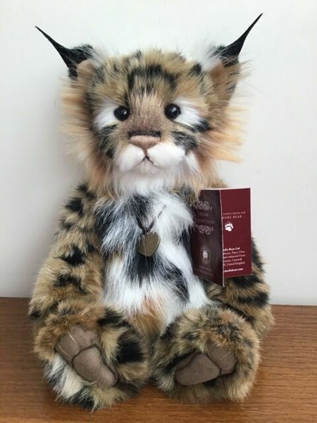 Charlie Bears Mischief Maker Lynx Cub With Tags for sale online | eBay