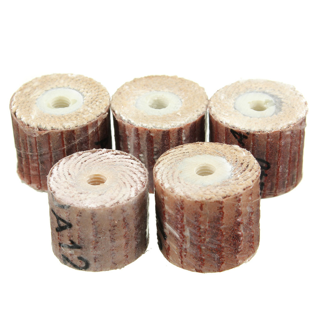 12pc 240Grit Sanding Flap Discs Sandpaper Wheel Rotary Drill Grinding ...