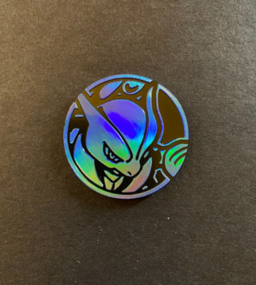 Mega M Mewtwo X Pokemon Authentic Collector's Coin BLUE US SELLER | eBay