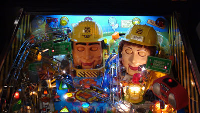 ROADSHOW, Twilight Zone Terminator 2 Addams Family Pinball Playfield ...