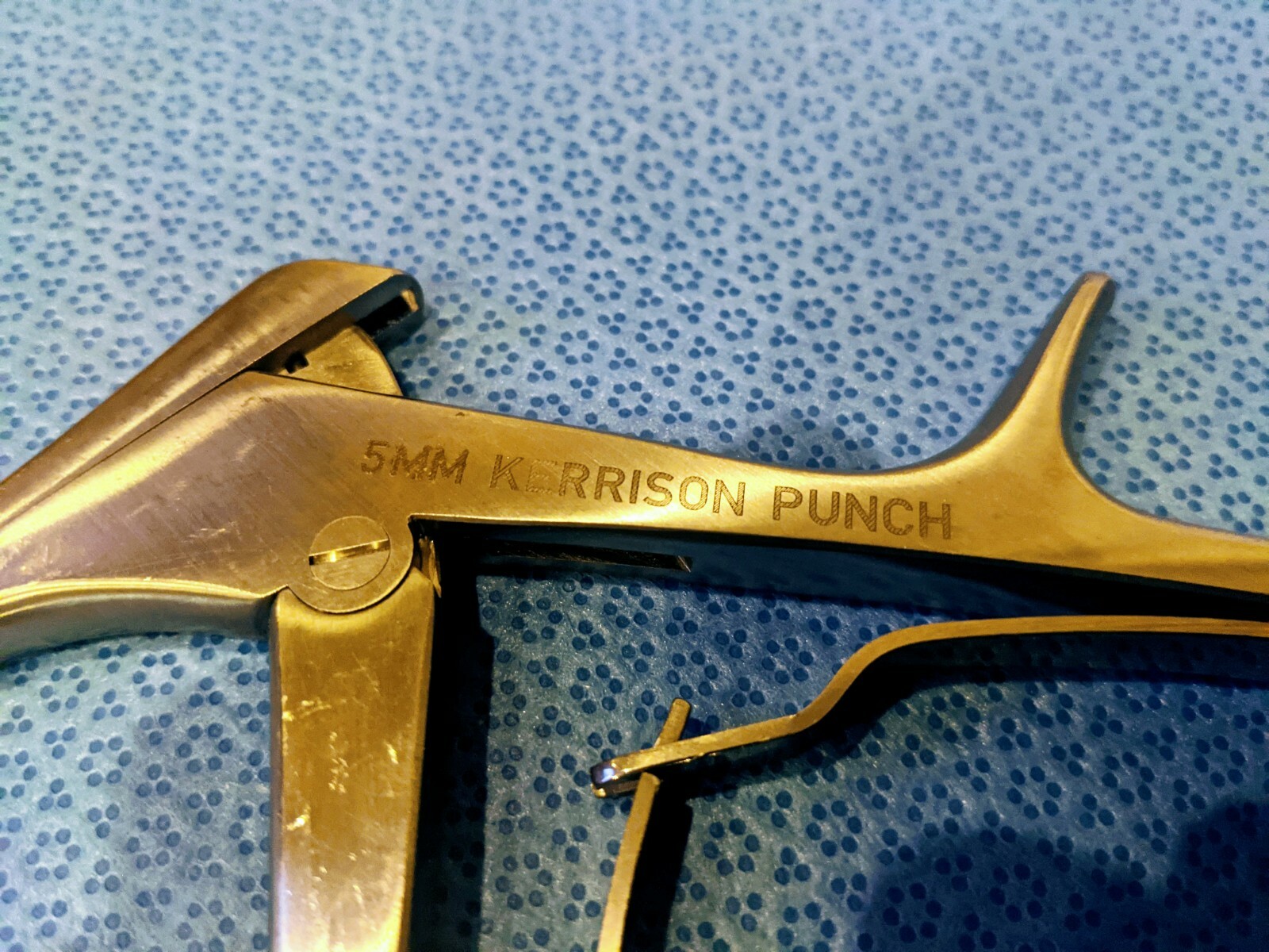 Stryker 48366205 5mm X 16" ALIF Kerrison Rongeur Punch Orthopedic ...