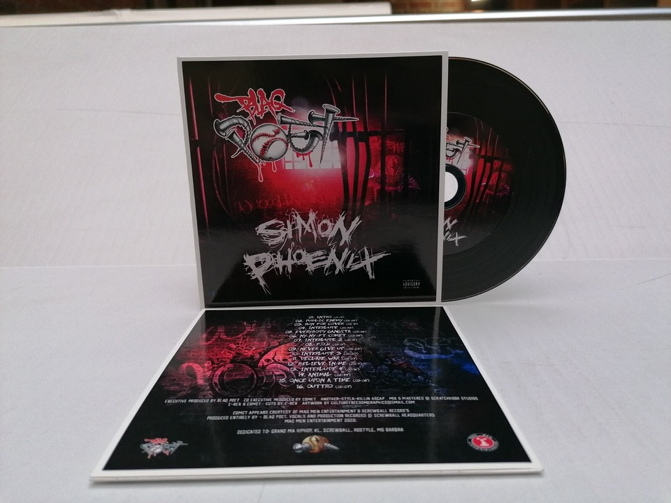 Blaq Poet "Simon Phoenix" Carton Sleeve - Screwball - Comet - RARE ...